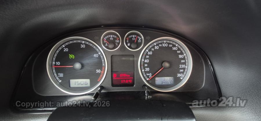 Black Volkswagen Passat 2005 in Tallinn, with an engine capacity of 2.00 L and mileage of 350 thousand km for 2300 €, photo 8 on AUTOMOTO.COM.LV