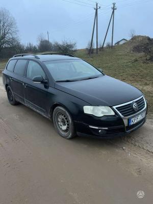 Black Volkswagen Passat 2006 in Vilnius, with an engine capacity of 1.90 L and mileage of 410 thousand km for 450 €, photo 7 on AUTOMOTO.COM.LV