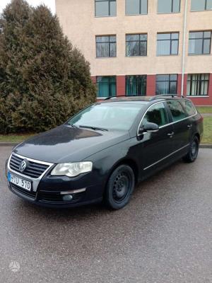 Black Volkswagen Passat 2006 in Kaunas, with an engine capacity of 2.00 L and mileage of 351 thousand km for 1999 €, photo  on AUTOMOTO.COM.LV