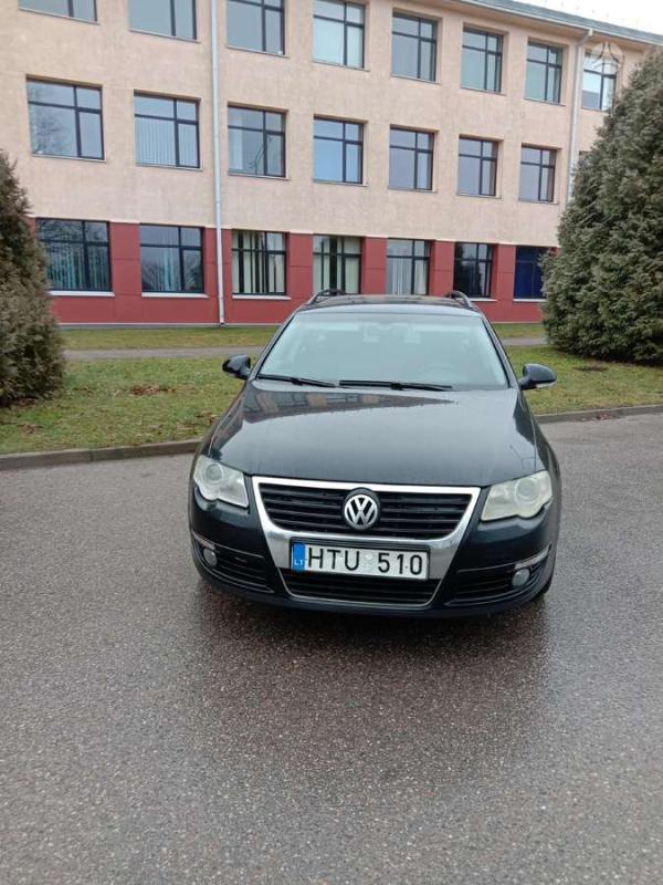 Melns Volkswagen Passat 2006 Kauņa, ar dzinēja tilpumu 2.00 L un nobraukumu 351 tūkst. km par 1999 €, foto 2 vietnē AUTOMOTO.COM.LV