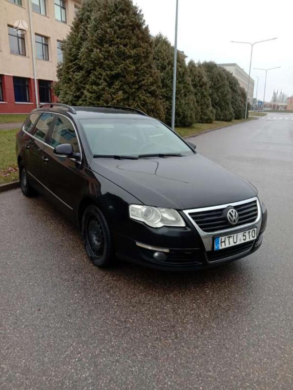 Melns Volkswagen Passat 2006 Kauņa, ar dzinēja tilpumu 2.00 L un nobraukumu 351 tūkst. km par 1999 €, foto 3 vietnē AUTOMOTO.COM.LV