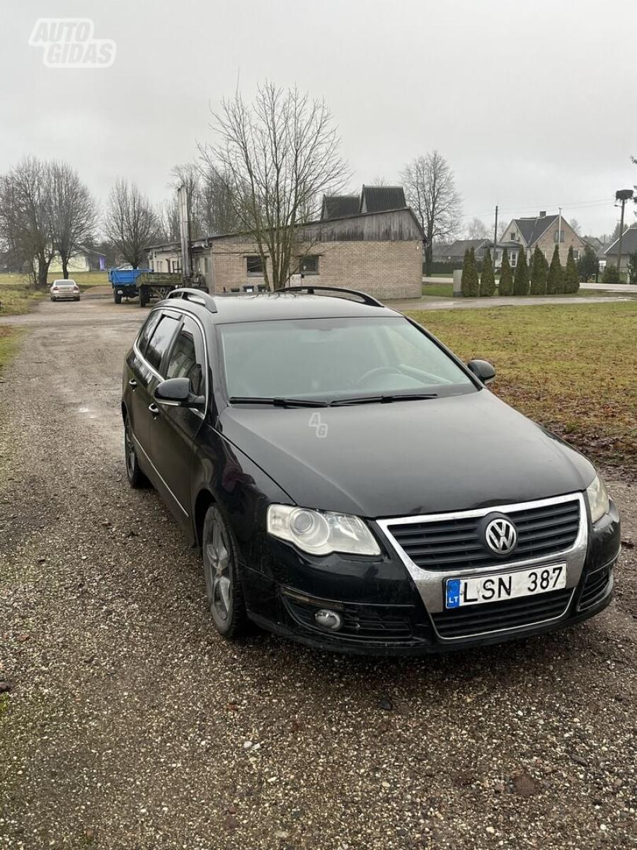 Black Volkswagen Passat 2006 in Taurage, with an engine capacity of 2.00 L and mileage of 373 thousand km for 1450 €, photo 4 on AUTOMOTO.COM.LV