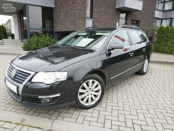 Black Volkswagen Passat 2006 in Vilnius, with an engine capacity of 2.00 L and mileage of 300 thousand km for 2350 €, photo 7 on AUTOMOTO.COM.LV