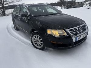 Black Volkswagen Passat 2006 in Panevezys, with an engine capacity of 2.00 L and mileage of 380 thousand km for 1500 €, photo 3 on AUTOMOTO.COM.LV