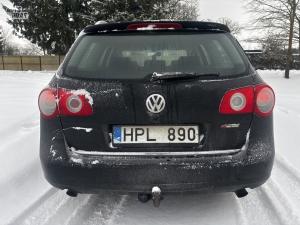 Black Volkswagen Passat 2006 in Panevezys, with an engine capacity of 2.00 L and mileage of 380 thousand km for 1500 €, photo 5 on AUTOMOTO.COM.LV
