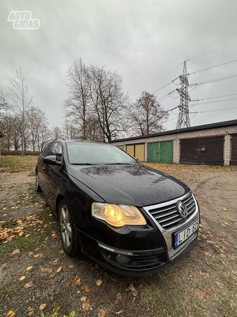 Melns Volkswagen Passat 2006 Kaišiadorys, ar dzinēja tilpumu 2.00 L un nobraukumu 280 tūkst. km par 800 €, foto 1 vietnē AUTOMOTO.COM.LV