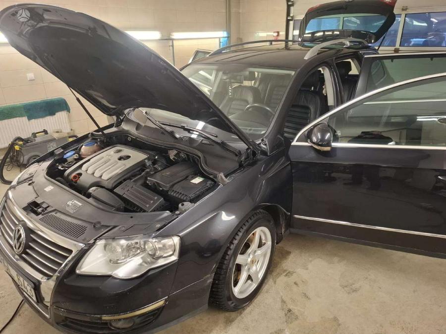 Melns Volkswagen Passat 2006 Telšiai, ar dzinēja tilpumu 1.97 L un nobraukumu 290 tūkst. km par 2000 €, foto 9 vietnē AUTOMOTO.COM.LV
