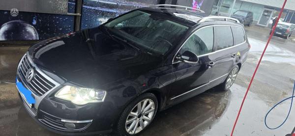 Black Volkswagen Passat 2006 in Vilnius, with an engine capacity of 2.00 L and mileage of 344 thousand km for 1600 €, photo 2 on AUTOMOTO.COM.LV