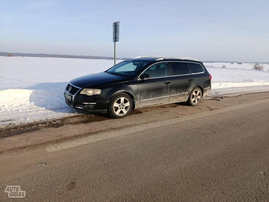 Melns Volkswagen Passat 2006 Pasvalys, ar dzinēja tilpumu 2.00 L un nobraukumu 409 tūkst. km par 1000 €, foto 1 vietnē AUTOMOTO.COM.LV
