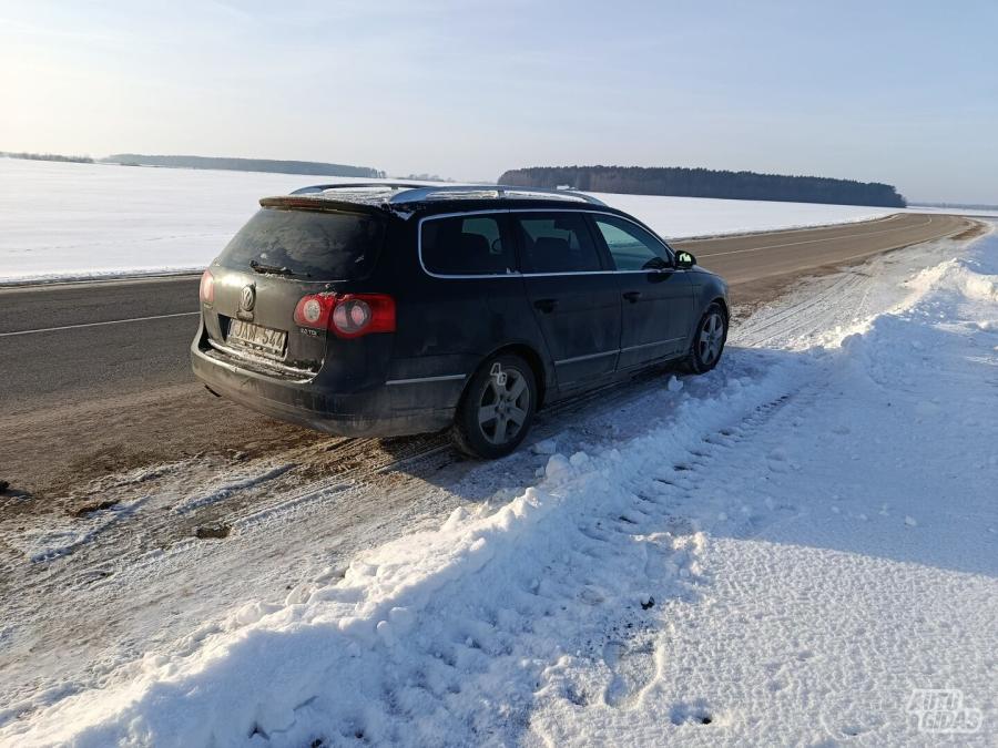 Melns Volkswagen Passat 2006 Pasvalys, ar dzinēja tilpumu 2.00 L un nobraukumu 409 tūkst. km par 1000 €, foto 3 vietnē AUTOMOTO.COM.LV