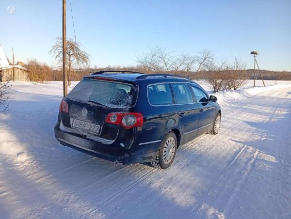 Melns Volkswagen Passat 2006 Šilalė, ar dzinēja tilpumu 1.90 L un nobraukumu 4258 tūkst. km par 950 €, foto 5 vietnē AUTOMOTO.COM.LV
