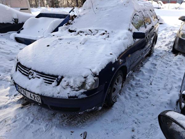 Черный Фольксваген Пассат 2006 в Паневежис, объемом двигателя 1.90 л и пробегом 260 тыс. км за 350 €, фото 1 на AUTOMOTO.COM.LV