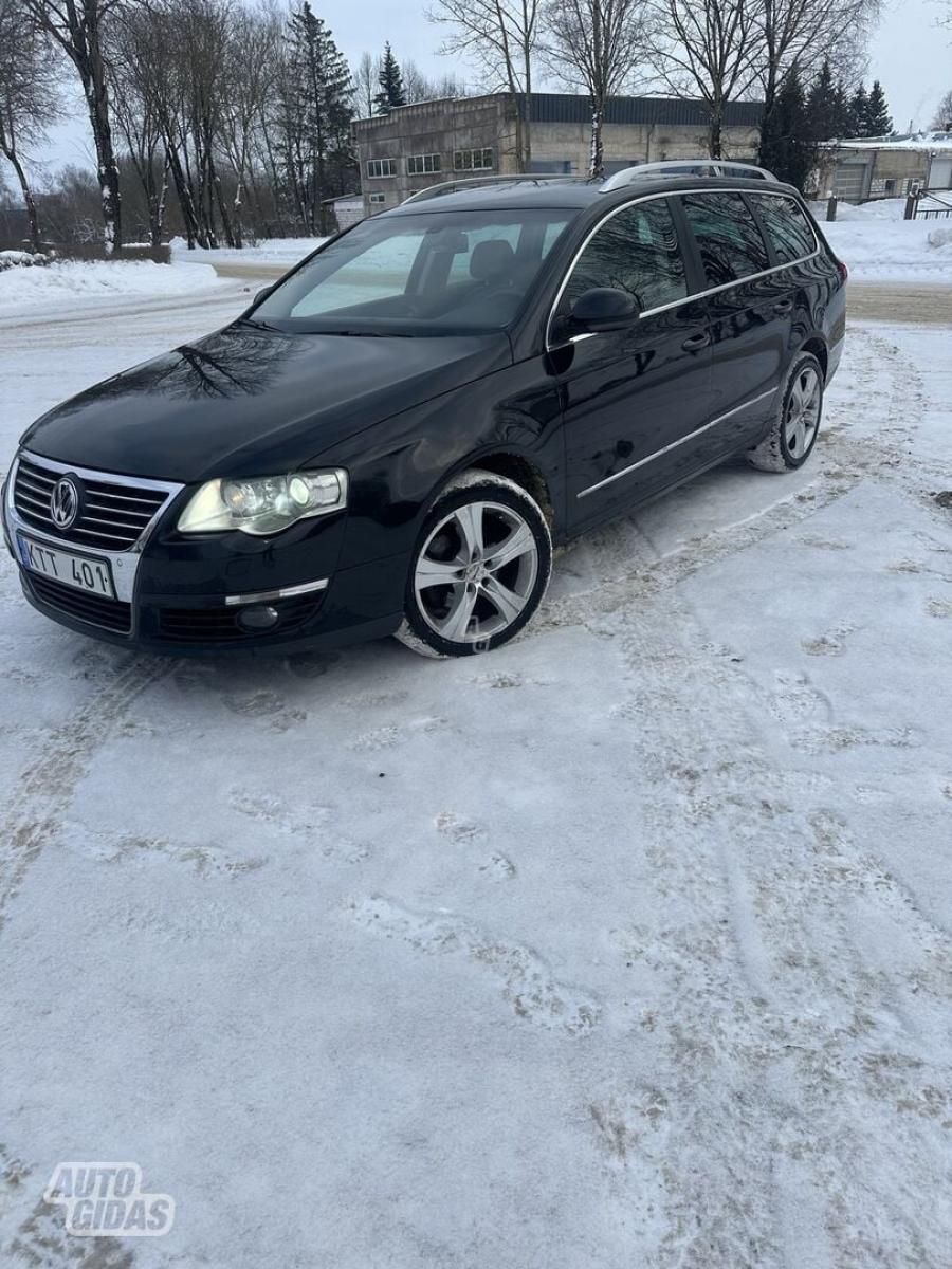 Melns Volkswagen Passat 2006 Viļņa, ar dzinēja tilpumu 2.00 L un nobraukumu 315 tūkst. km par 2000 €, foto 1 vietnē AUTOMOTO.COM.LV