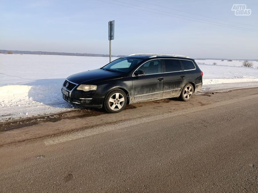 Black Volkswagen Passat 2006 in Pasvalys, with an engine capacity of 2.00 L and mileage of 409 thousand km for 1000 €, photo 2 on AUTOMOTO.COM.LV
