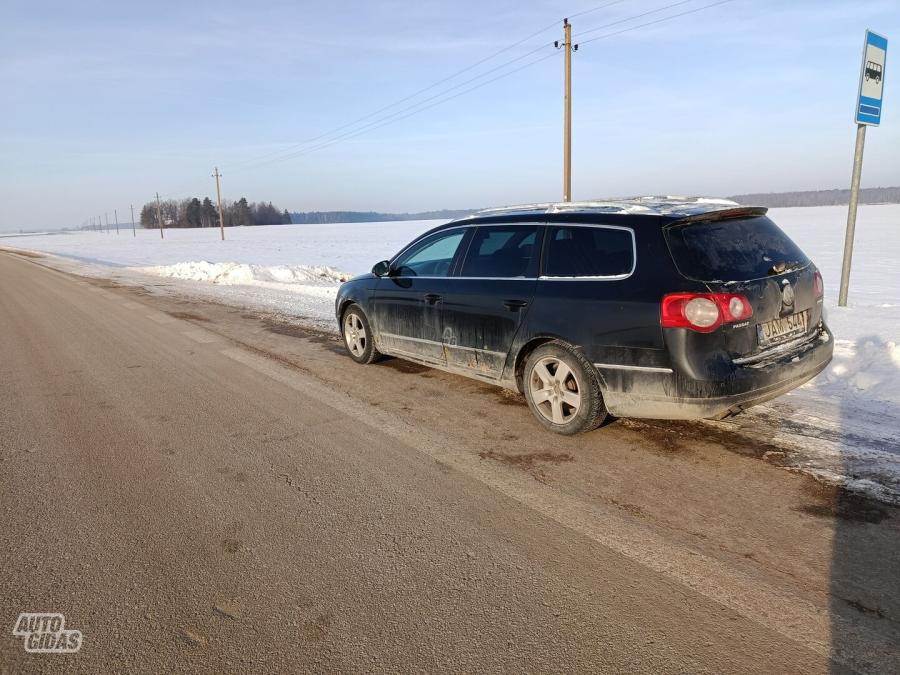 Black Volkswagen Passat 2006 in Pasvalys, with an engine capacity of 2.00 L and mileage of 409 thousand km for 1000 €, photo 10 on AUTOMOTO.COM.LV