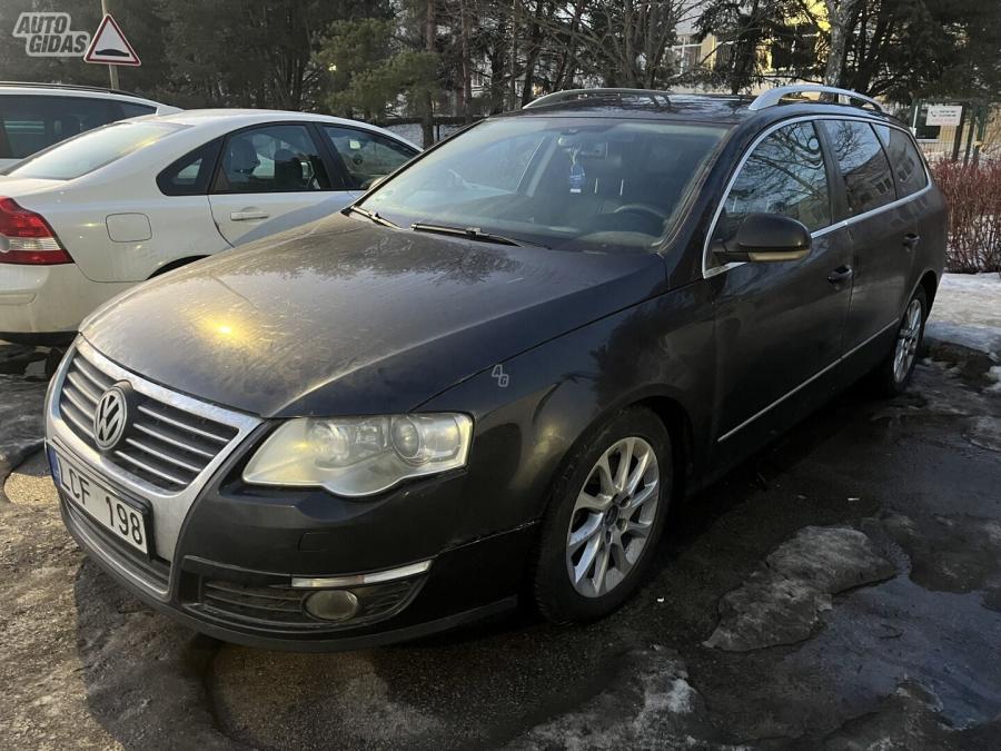 Melns Volkswagen Passat 2006 Kauņa, ar dzinēja tilpumu 2.00 L un nobraukumu 40 tūkst. km par 666 €, foto 1 vietnē AUTOMOTO.COM.LV