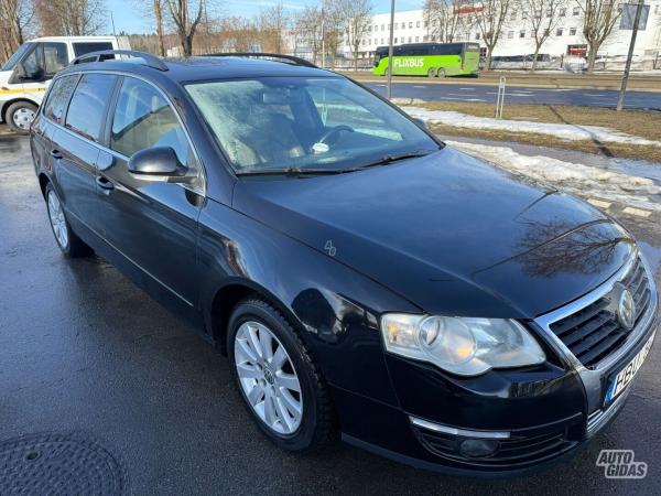 Black Volkswagen Passat 2006 in Kaunas, with an engine capacity of 2.00 L and mileage of 345 thousand km for 1450 €, photo 5 on AUTOMOTO.COM.LV