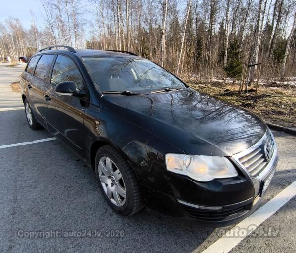 Black Volkswagen Passat 2006 in Tallinn, with an engine capacity of 1.90 L and mileage of 449 thousand km for 1500 €, photo 3 on AUTOMOTO.COM.LV