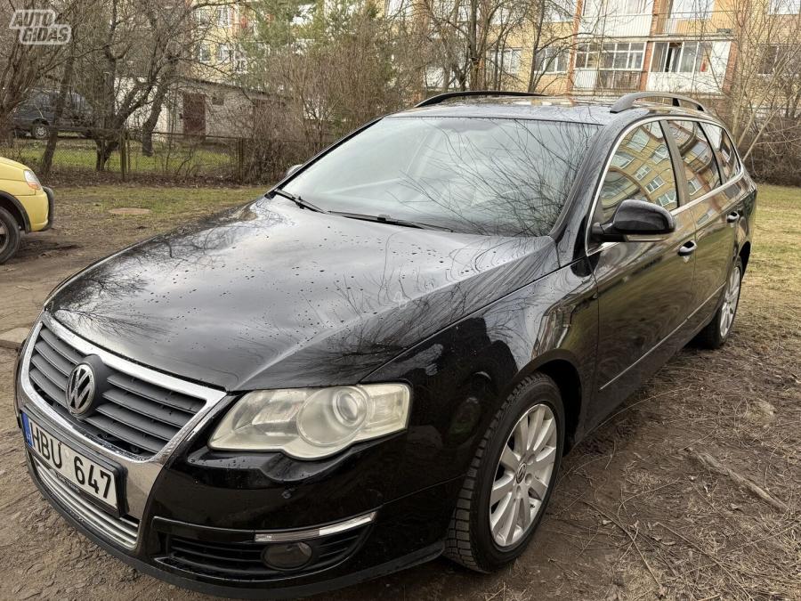 Melns Volkswagen Passat 2006 Kauņa, ar dzinēja tilpumu 2.00 L un nobraukumu 353 tūkst. km par 1400 €, foto 1 vietnē AUTOMOTO.COM.LV