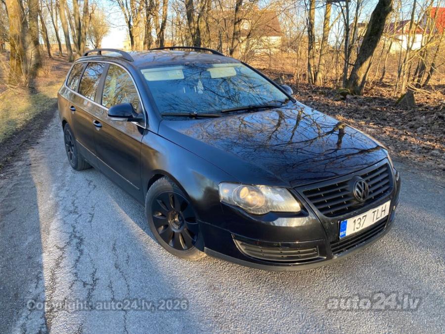 Melns Volkswagen Passat 2006 Tartu, ar dzinēja tilpumu 2.00 L un nobraukumu 0 tūkst. km par 1200 €, foto 1 vietnē AUTOMOTO.COM.LV