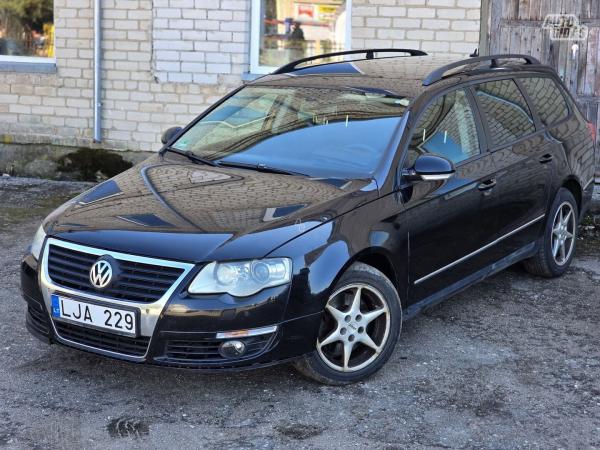 Melns Volkswagen Passat 2006 Radviliškis, ar dzinēja tilpumu 2.00 L un nobraukumu 389 tūkst. km par 950 €, foto 1 vietnē AUTOMOTO.COM.LV