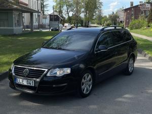 Black Volkswagen Passat 2006 in Silute, with an engine capacity of 1.90 L and mileage of 326 thousand km for 1950 €, photo 4 on AUTOMOTO.COM.LV