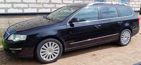 Melns Volkswagen Passat 2006 Radviliškis, ar dzinēja tilpumu 2.00 L un nobraukumu 368 tūkst. km par 1500 €, foto 5 vietnē AUTOMOTO.COM.LV