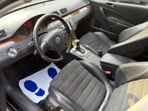 Black Volkswagen Passat 2006 in Vilnius, with an engine capacity of 1.98 L and mileage of 383 thousand km for 1150 €, photo 8 on AUTOMOTO.COM.LV