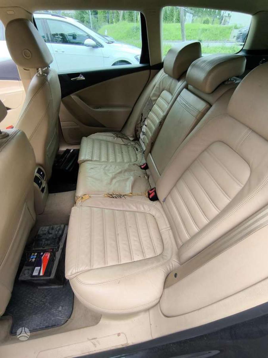 Black Volkswagen Passat 2006 in Vilnius, with an engine capacity of 2.00 L and mileage of 359 thousand km for 1100 €, photo 16 on AUTOMOTO.COM.LV