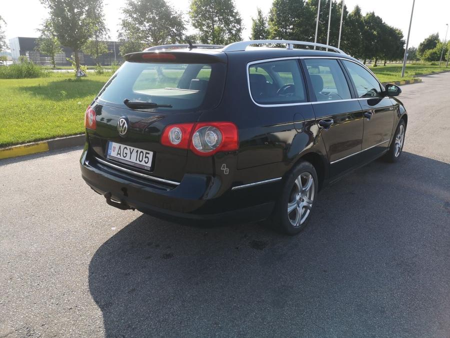 Melns Volkswagen Passat 2006 Panevēža, ar dzinēja tilpumu 2.00 L un nobraukumu 286 tūkst. km par 2350 €, foto 5 vietnē AUTOMOTO.COM.LV