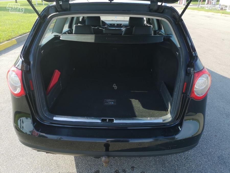 Melns Volkswagen Passat 2006 Panevēža, ar dzinēja tilpumu 2.00 L un nobraukumu 286 tūkst. km par 2350 €, foto 12 vietnē AUTOMOTO.COM.LV