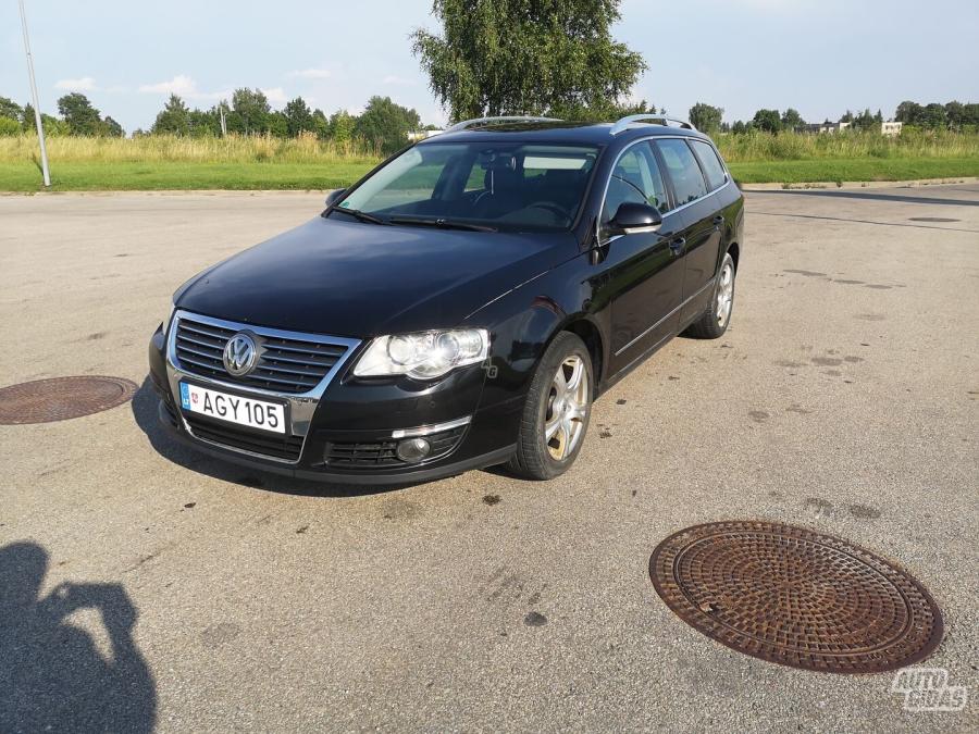 Melns Volkswagen Passat 2006 Panevēža, ar dzinēja tilpumu 2.00 L un nobraukumu 286 tūkst. km par 2250 €, foto 1 vietnē AUTOMOTO.COM.LV