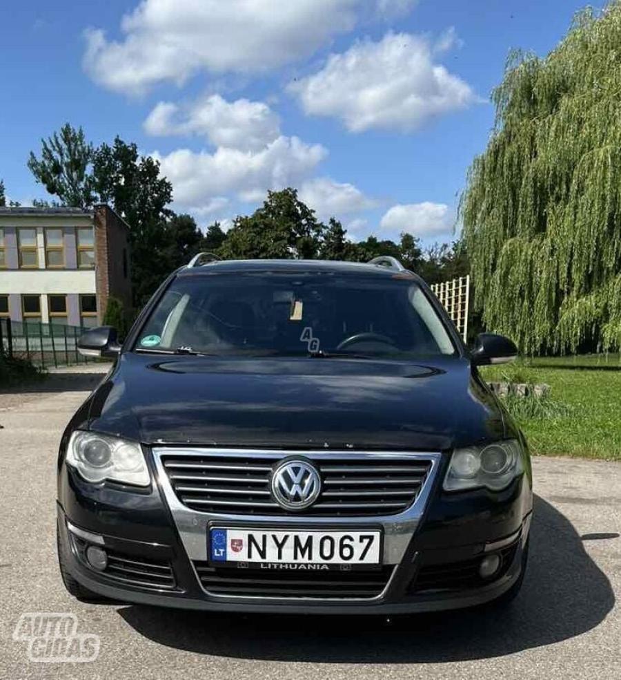Melns Volkswagen Passat 2006 Kauņa, ar dzinēja tilpumu 2.00 L un nobraukumu 378 tūkst. km par 1950 €, foto 3 vietnē AUTOMOTO.COM.LV