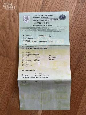 Melns Volkswagen Passat 2006 Kauņa, ar dzinēja tilpumu 2.00 L un nobraukumu 378 tūkst. km par 1950 €, foto 14 vietnē AUTOMOTO.COM.LV