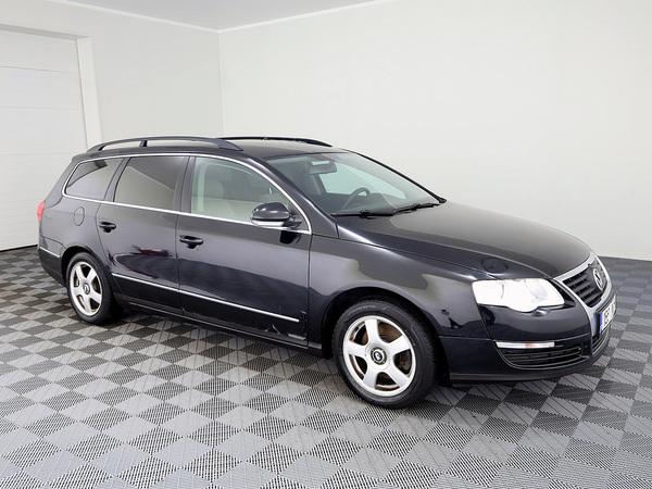 Melns Volkswagen Passat 2006 Tallina, ar dzinēja tilpumu 2.00 L un nobraukumu 322 tūkst. km par 899 €, foto 1 vietnē AUTOMOTO.COM.LV