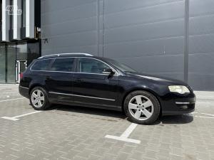 Melns Volkswagen Passat 2006 Kauņa, ar dzinēja tilpumu 2.00 L un nobraukumu 326 tūkst. km par 1600 €, foto  vietnē AUTOMOTO.COM.LV