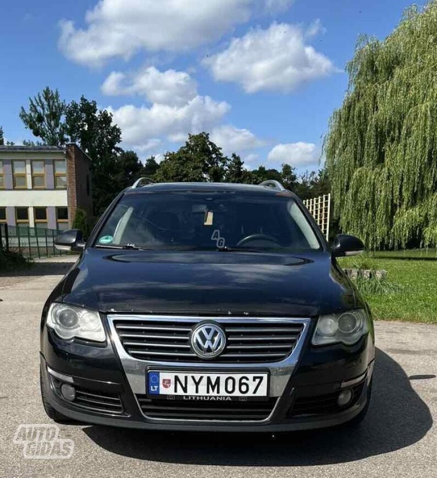 Black Volkswagen Passat 2006 in Kaunas, with an engine capacity of 2.00 L and mileage of 378 thousand km for 1650 €, photo 3 on AUTOMOTO.COM.LV