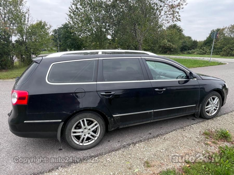 Black Volkswagen Passat 2006 in Tallinn, with an engine capacity of 2.00 L and mileage of 389 thousand km for 1300 €, photo 4 on AUTOMOTO.COM.LV