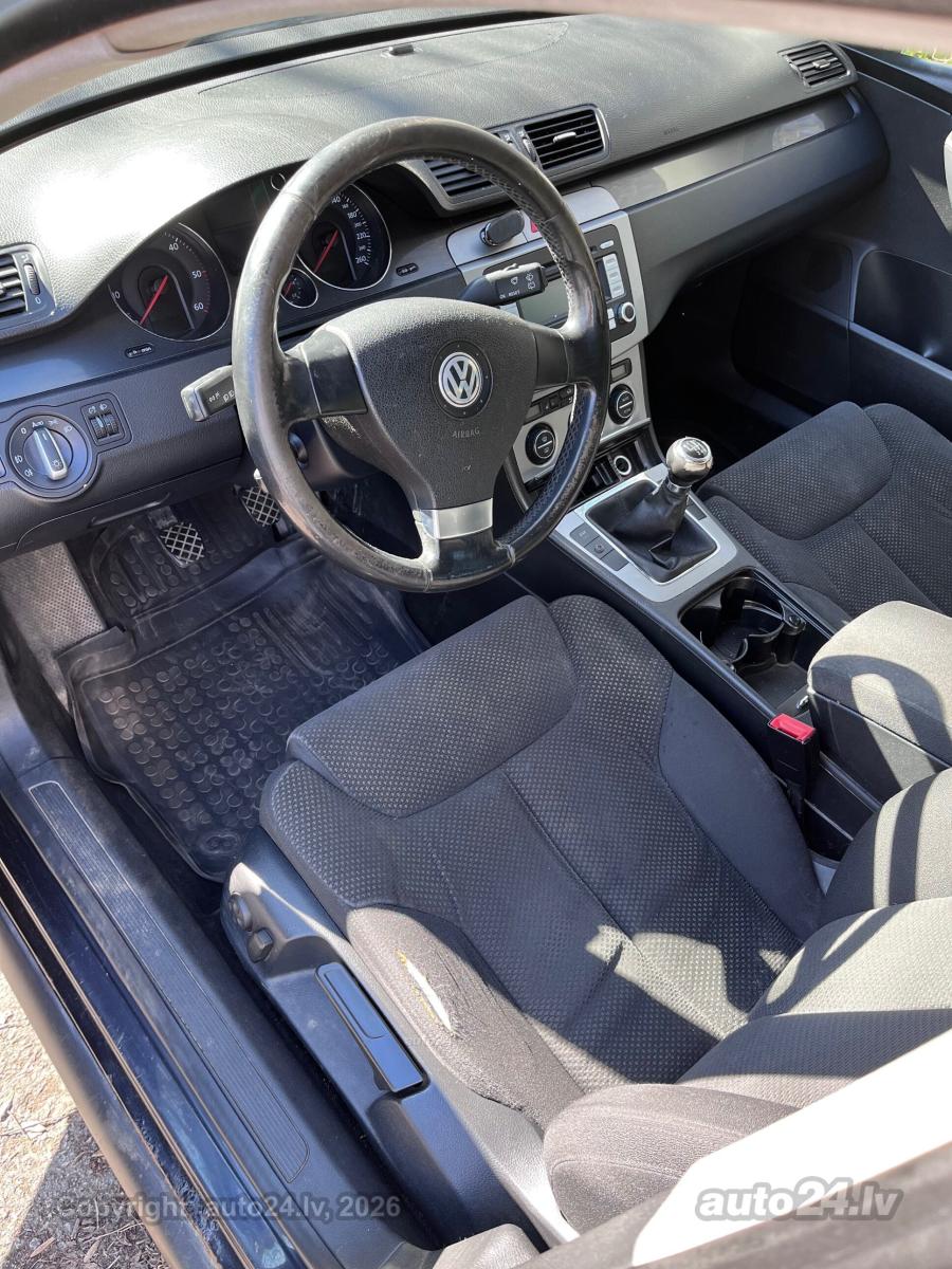 Black Volkswagen Passat 2006 in Tallinn, with an engine capacity of 2.00 L and mileage of 389 thousand km for 1300 €, photo 10 on AUTOMOTO.COM.LV