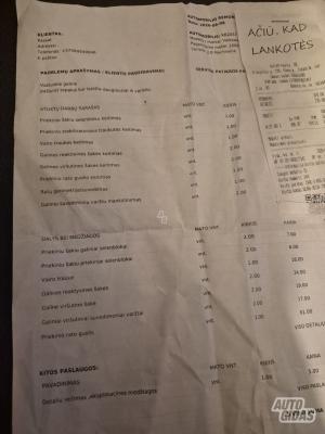 Черный Фольксваген Пассат 2006 в Каунас, объемом двигателя 2.00 л и пробегом 370 тыс. км за 1400 €, фото 15 на AUTOMOTO.COM.LV