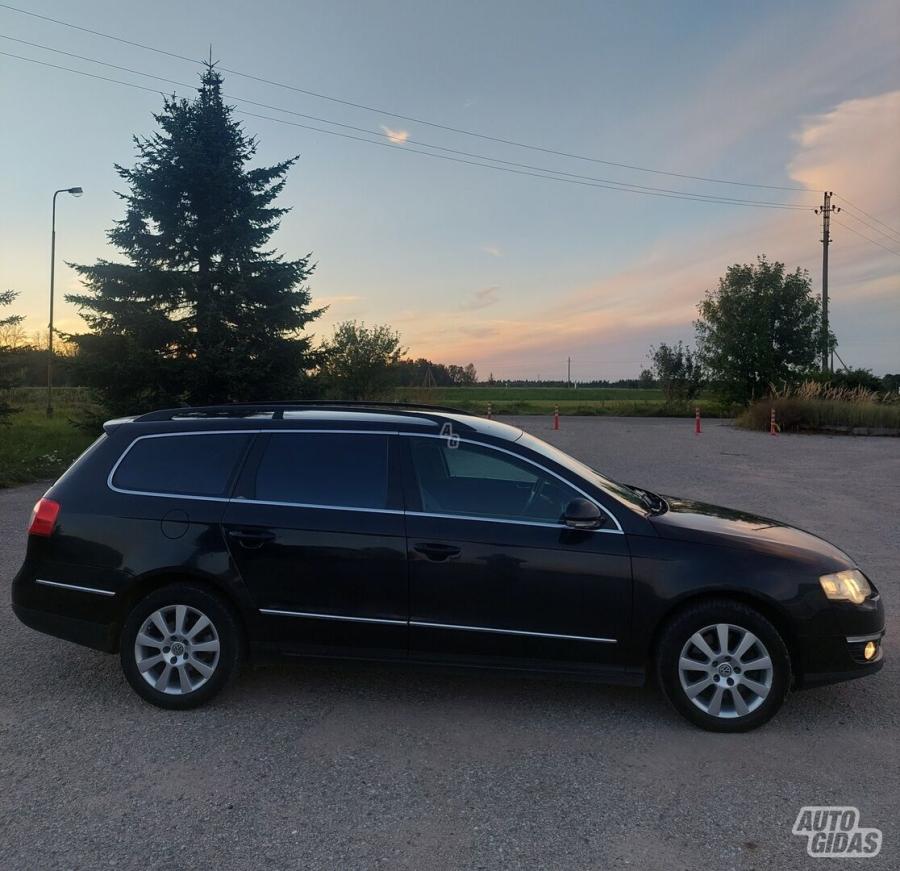 Black Volkswagen Passat 2007 in Salcininkai, with an engine capacity of 1.90 L and mileage of 295 thousand km for 1550 €, photo 2 on AUTOMOTO.COM.LV