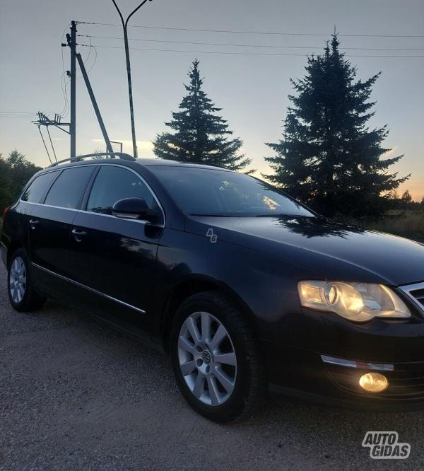 Black Volkswagen Passat 2007 in Salcininkai, with an engine capacity of 1.90 L and mileage of 295 thousand km for 1550 €, photo 5 on AUTOMOTO.COM.LV