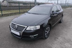Black Volkswagen Passat 2007 in Siauliai, with an engine capacity of 2.00 L and mileage of 350 thousand km for 2490 €, photo  on AUTOMOTO.COM.LV