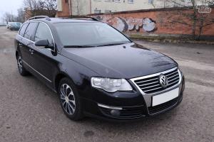 Black Volkswagen Passat 2007 in Siauliai, with an engine capacity of 2.00 L and mileage of 350 thousand km for 2490 €, photo 3 on AUTOMOTO.COM.LV