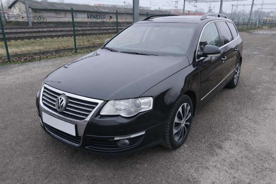 Melns Volkswagen Passat 2007 Šauļi, ar dzinēja tilpumu 2.00 L un nobraukumu 350 tūkst. km par 2490 €, foto 1 vietnē AUTOMOTO.COM.LV