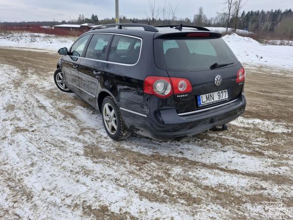 Melns Volkswagen Passat 2007 Alīta, ar dzinēja tilpumu 2.00 L un nobraukumu 283 tūkst. km par 2550 €, foto 4 vietnē AUTOMOTO.COM.LV