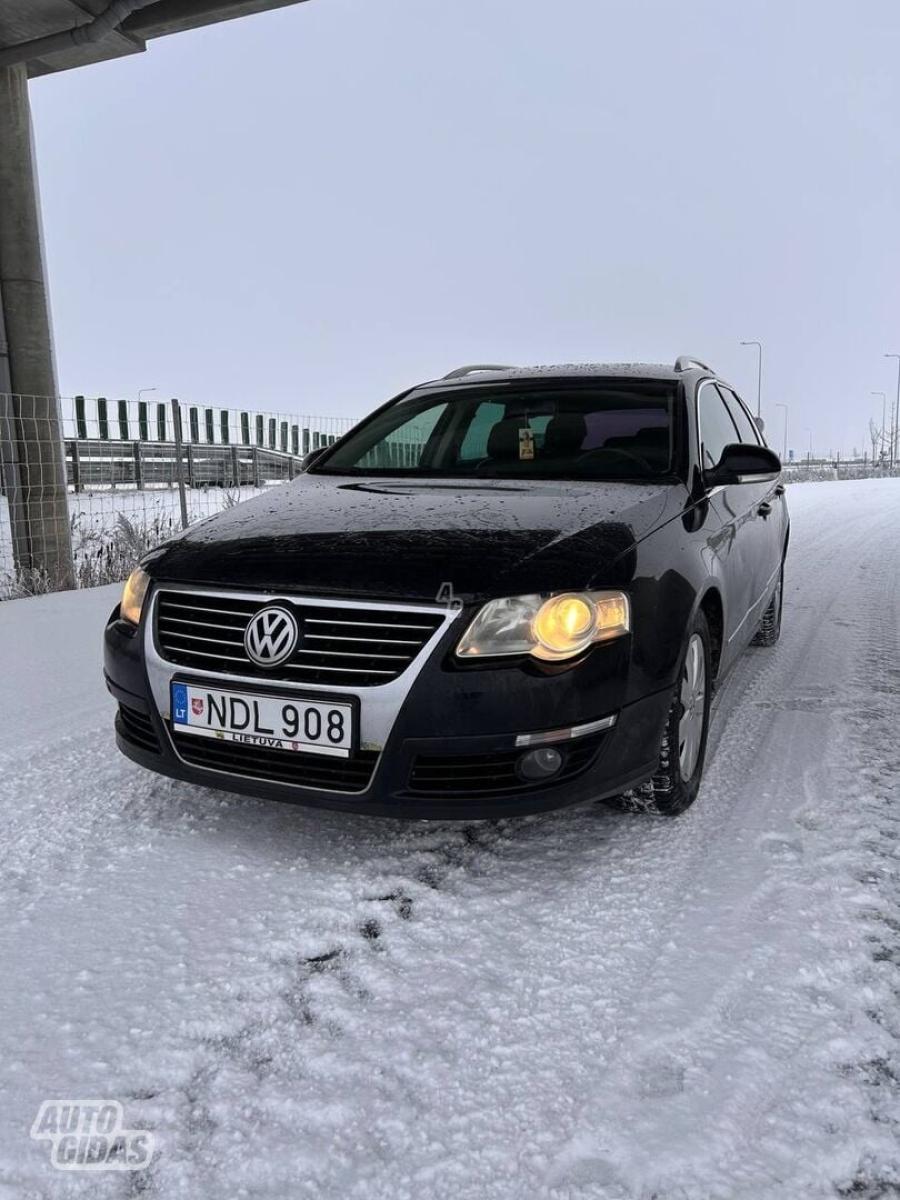 Melns Volkswagen Passat 2007 Kauņa, ar dzinēja tilpumu 2.00 L un nobraukumu 430 tūkst. km par 1750 €, foto 1 vietnē AUTOMOTO.COM.LV