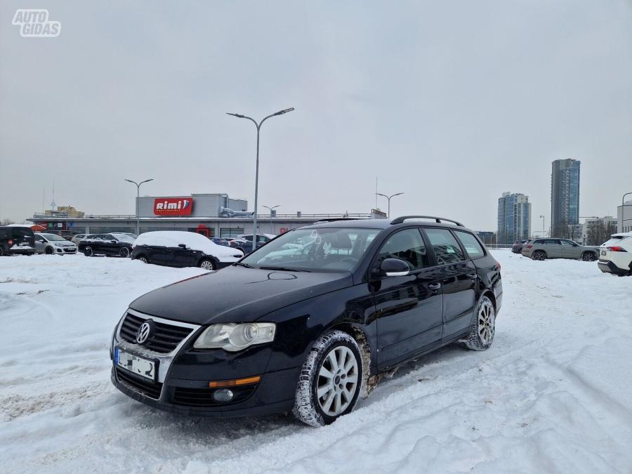 Melns Volkswagen Passat 2007 Viļņa, ar dzinēja tilpumu 2.00 L un nobraukumu 281 tūkst. km par 1890 €, foto 1 vietnē AUTOMOTO.COM.LV