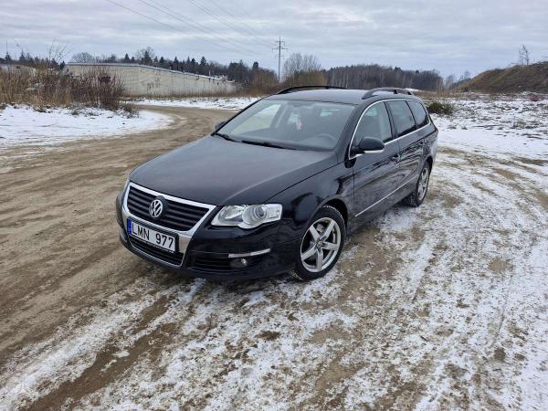 Melns Volkswagen Passat 2007 Alīta, ar dzinēja tilpumu 1.97 L un nobraukumu 283 tūkst. km par 2550 €, foto 3 vietnē AUTOMOTO.COM.LV