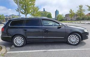 Black Volkswagen Passat 2007 in Vilnius, with an engine capacity of 1.97 L and mileage of 345 thousand km for 1900 €, photo 5 on AUTOMOTO.COM.LV